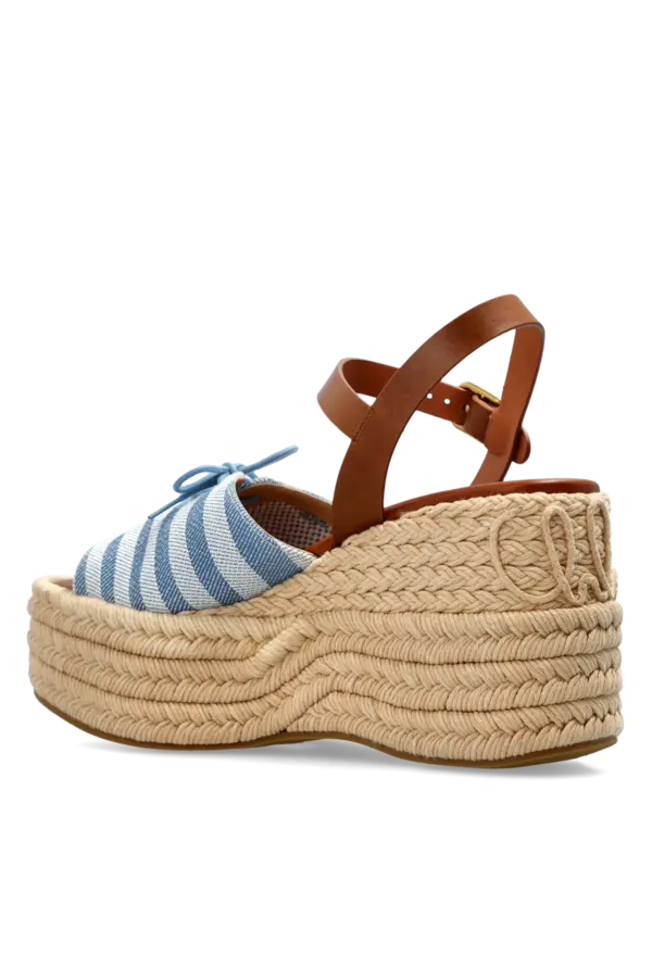 Chloé Wedge Sandals "isla