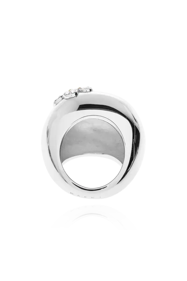 Marni Ring With Shimmering Crystals
