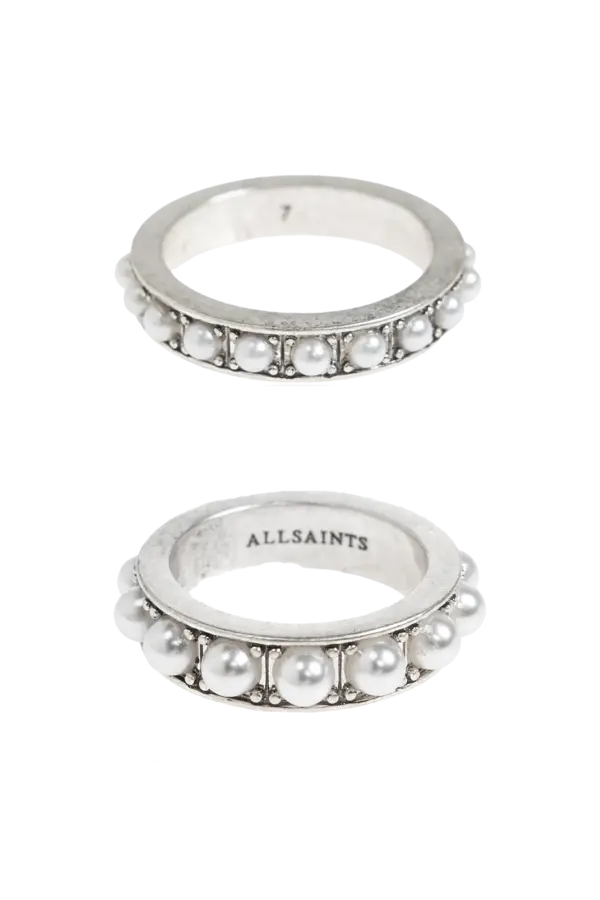 ALLSAINTS Two Rings - Silver