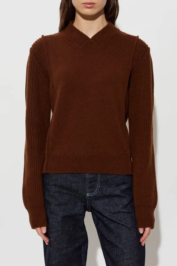 Marni Wool V-neck Sweater