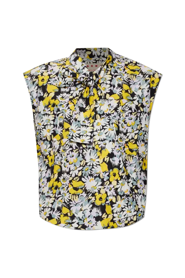Marni Floral Motif Top