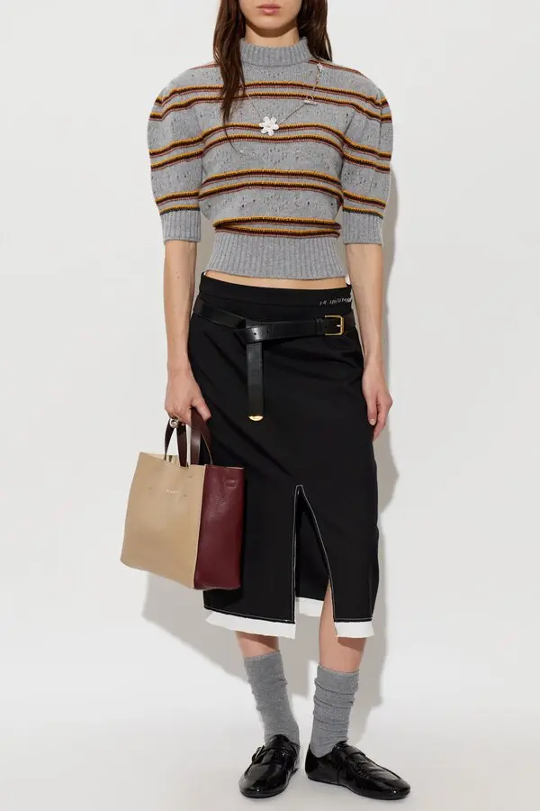 Marni Cashmere Short-sleeved Top