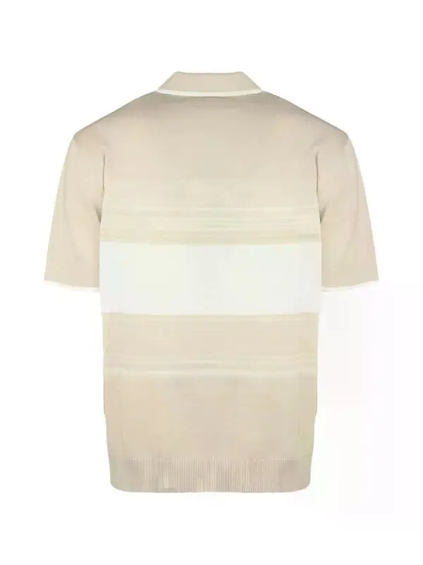 PAOLO PECORA Striped Cotton T-shirt