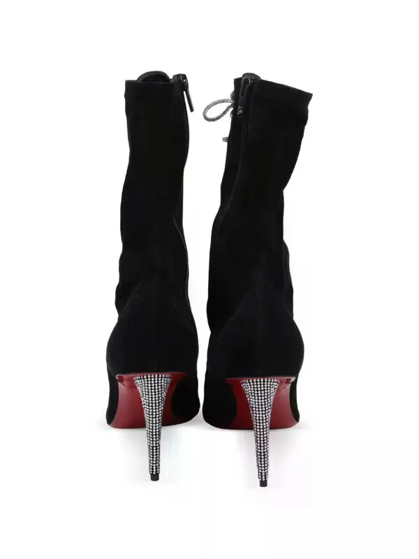 CHRISTIAN LOUBOUTIN Astrid Lace-up Ankle Boots