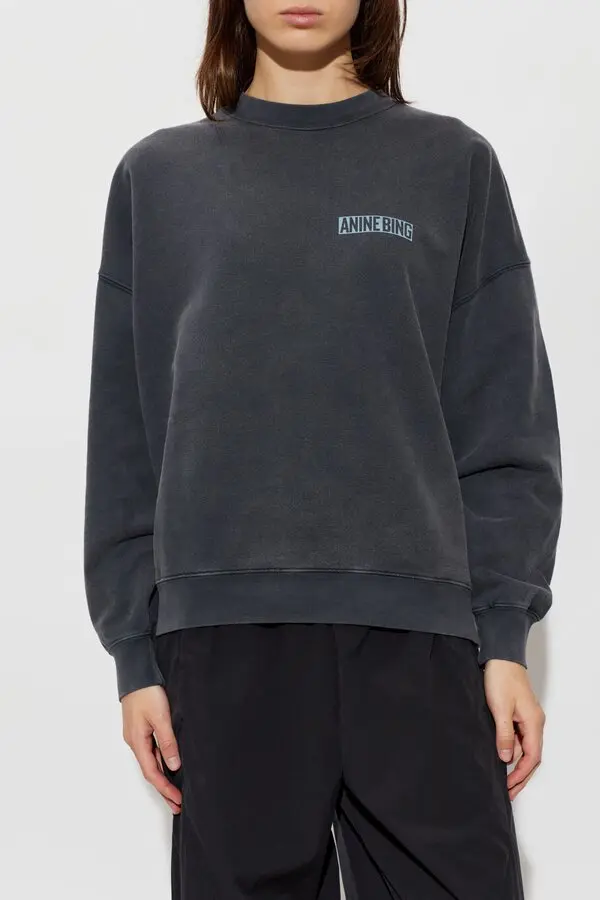 ANINE BING Miles' Oversized Sweatshirt With Graphic Print