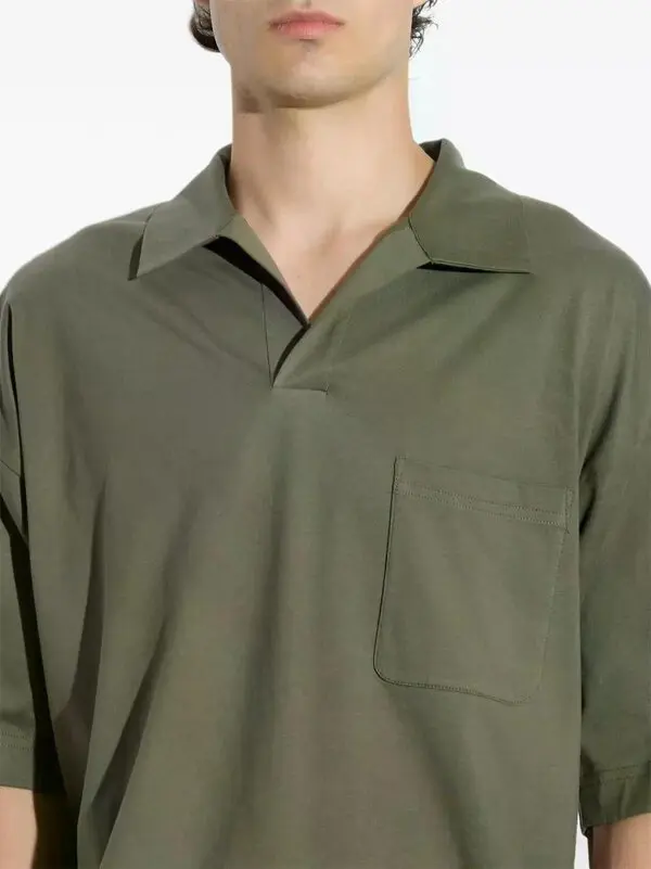 PAOLO PECORA Patch-pocket Polo Shirt