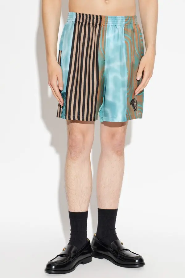 Versace Silk Shorts