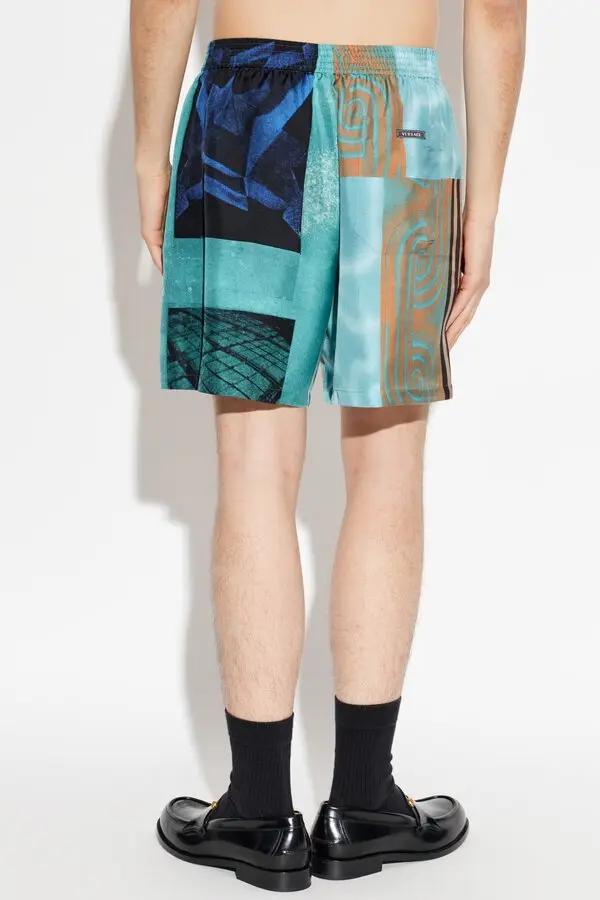 Versace Silk Shorts