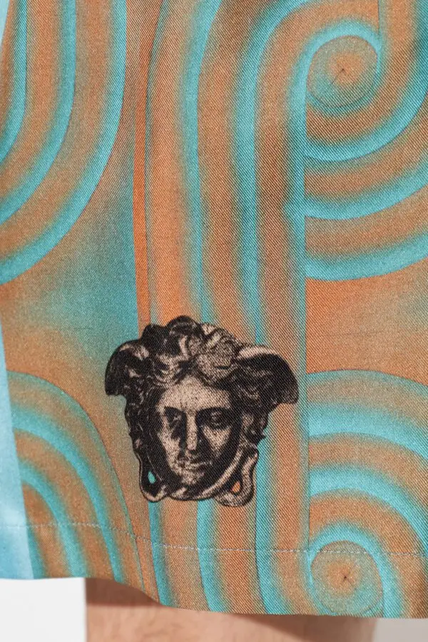 Versace Silk Shorts