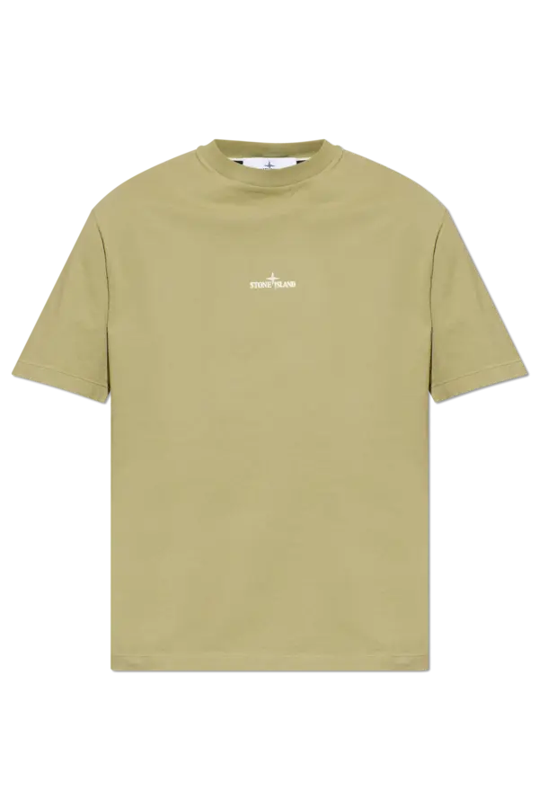 Stone Island T-shirt With Logo - Green