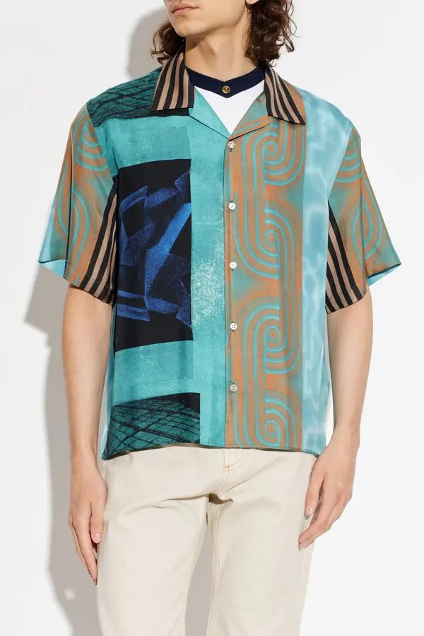 Versace Silk Short-sleeve Shirt