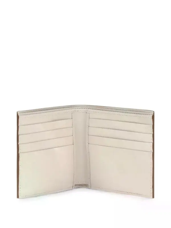 Prada Logo-plaque Leather Wallet