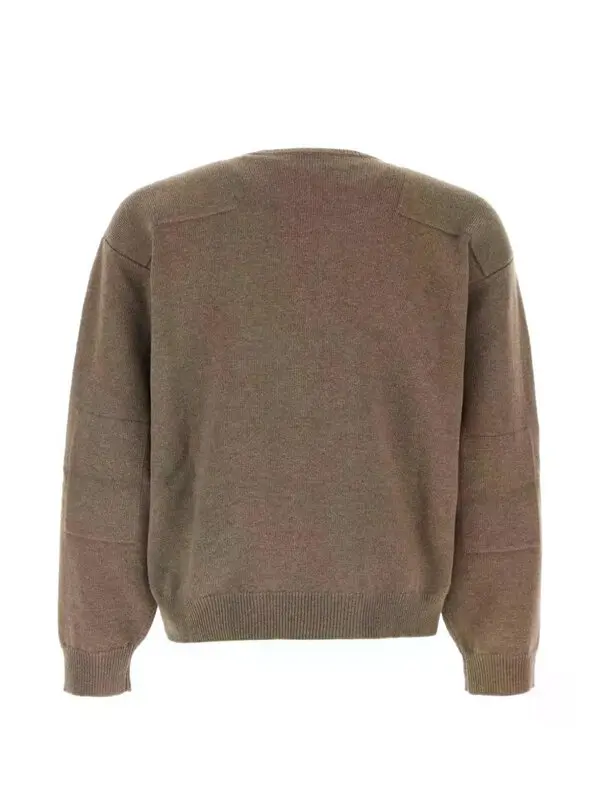JIL SANDER Crew Neck Sweater - Brown