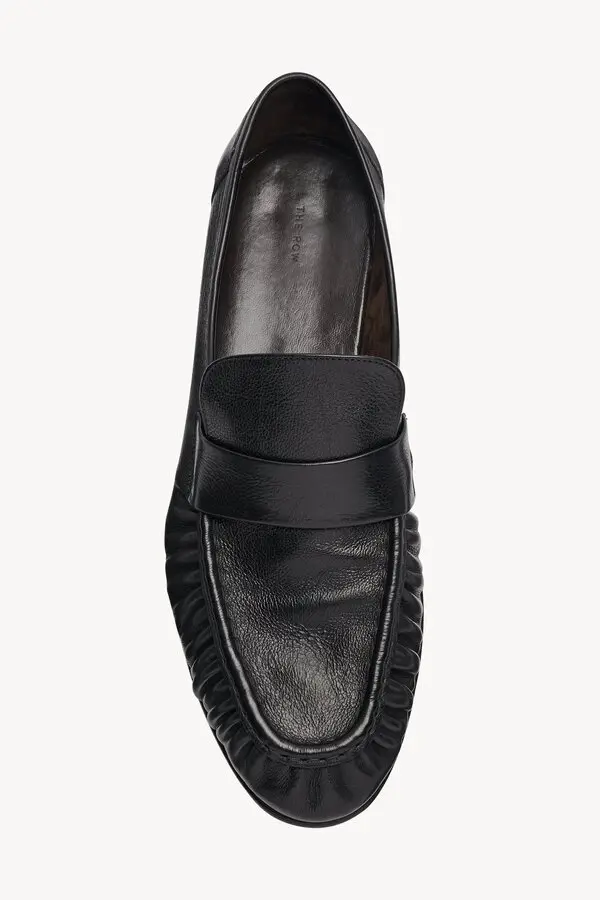 THE ROW Soft Nappa Leather Loafers