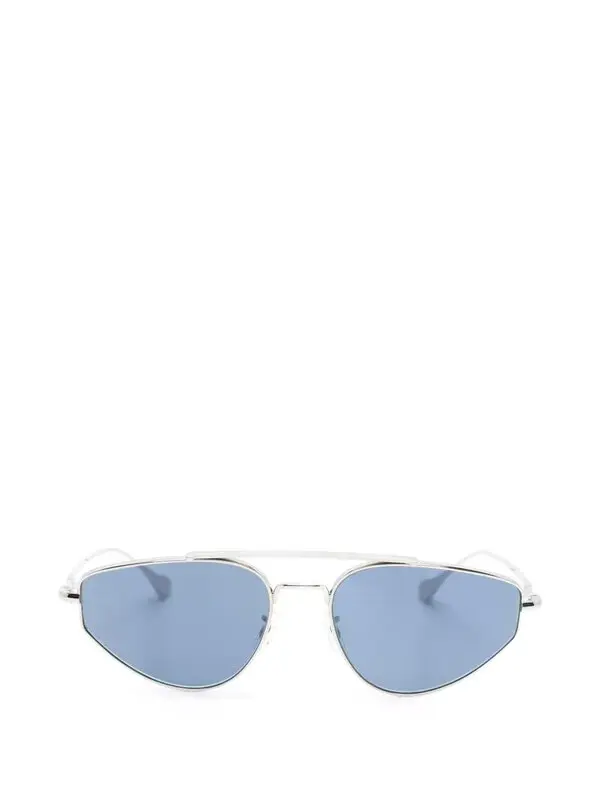 JIL SANDER Geometric Frame Sunglasses - Silver