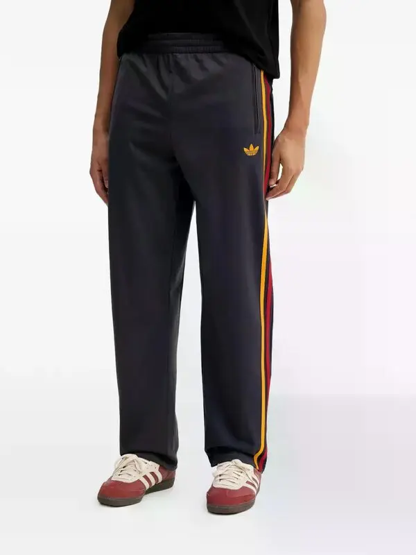 Adidas Firebird Side-stripe Track Pants - Grey