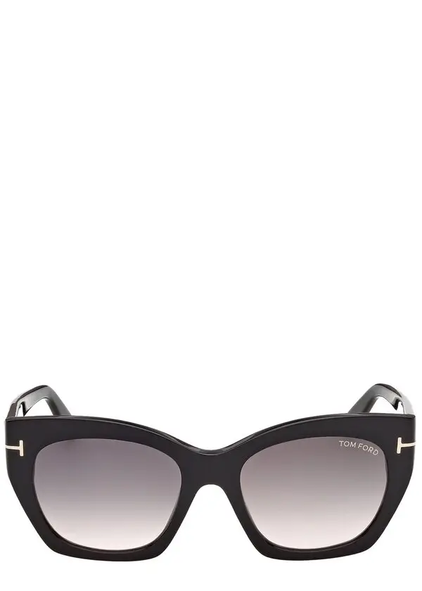 TOM FORD Butterfly Frame Sunglasses - Black