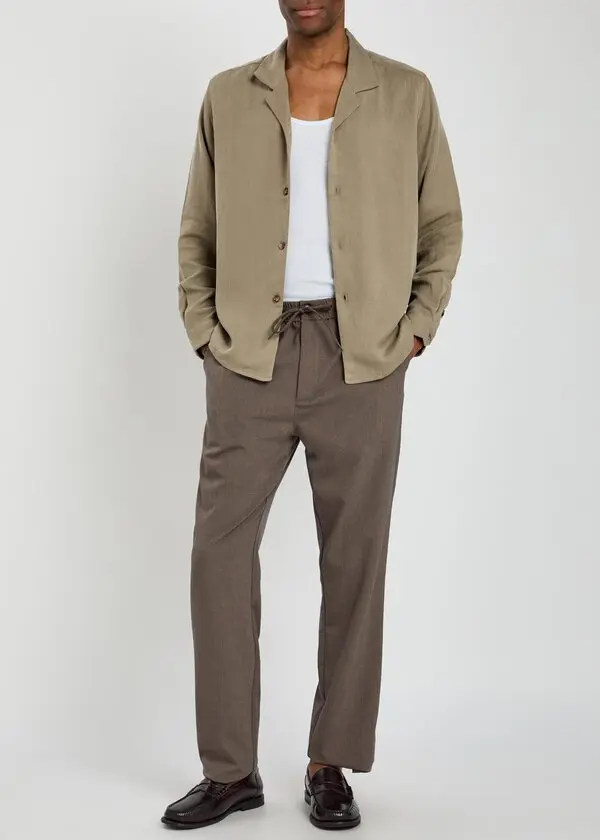 RAITH Sergio Woven Shirt - Khaki