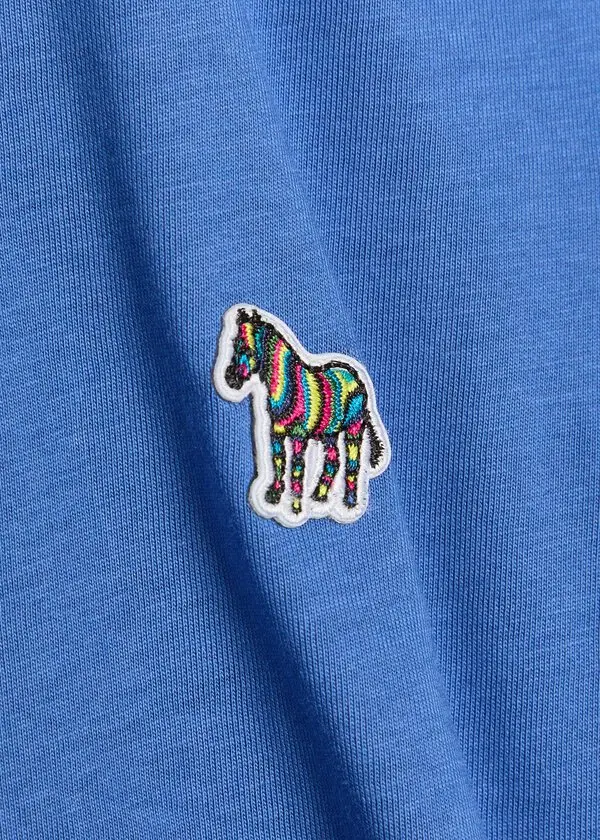 Paul Smith Appliquéd Cotton T-shirt - Blue