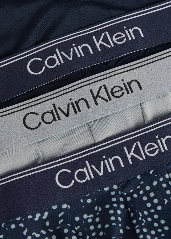 Calvin Klein Brushed Stretch-microfibre Trunks