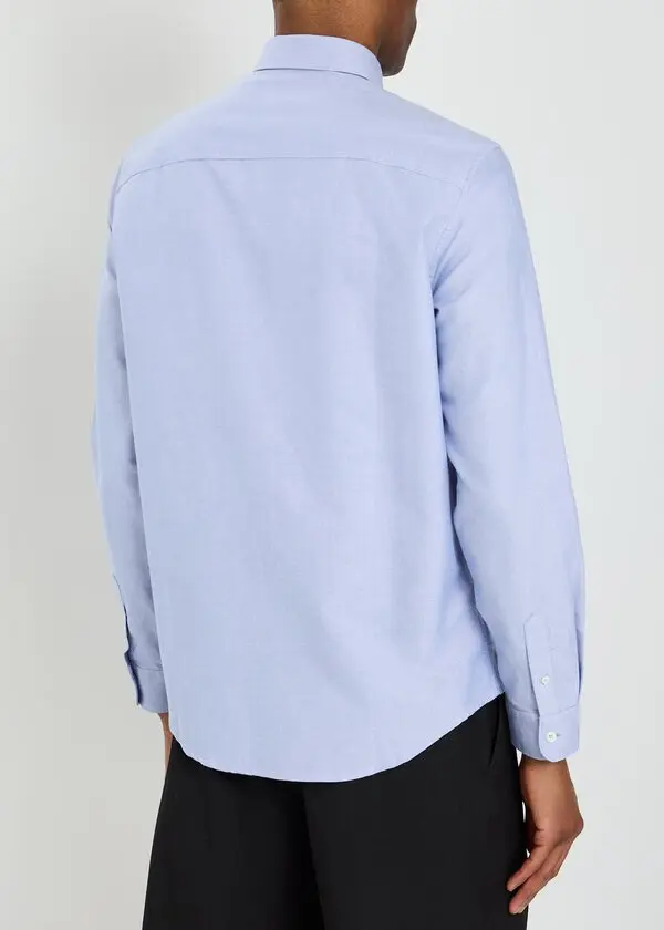 A.p.c. Gary Logo-embroidered Cotton Shirt