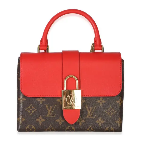LOUIS VUITTON Locky Bb Monogram Canvas Shoulder Bag - Brown