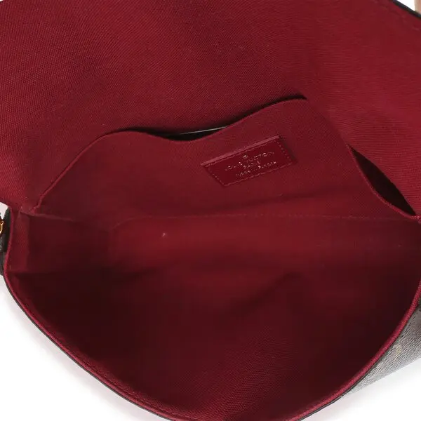 LOUIS VUITTON Monogram Canvas Felicie Pochette - Brown
