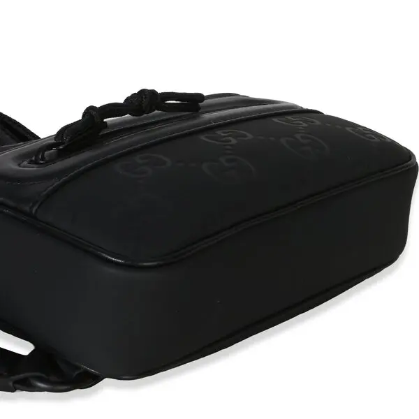 Gucci Rubber Gg Effect Sling Bag