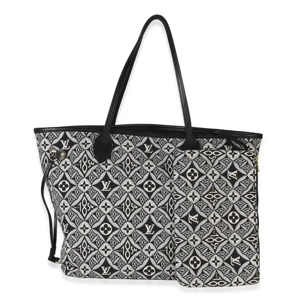 LOUIS VUITTON Since 1854 Jacquard Tote - Black