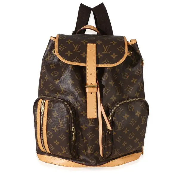 LOUIS VUITTON Monogram Canvas Bosphore Backpack - Brown