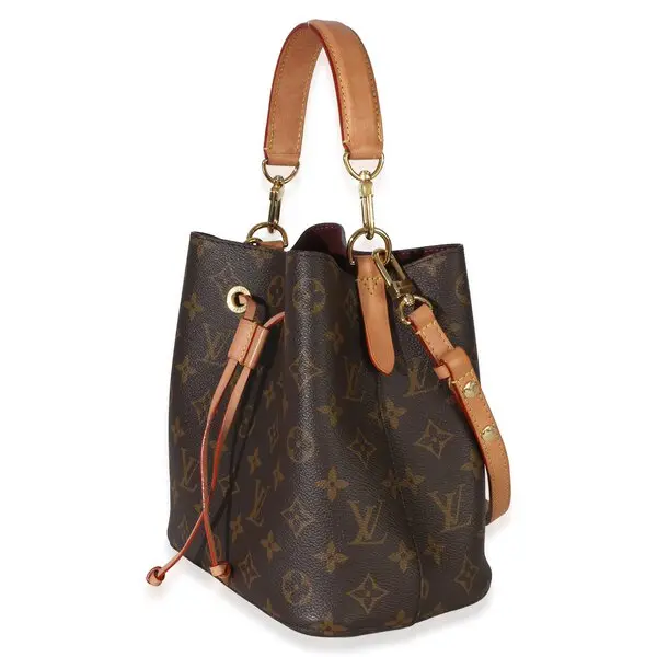 LOUIS VUITTON Monogram Canvas Neonoe Bb Bucket Bag