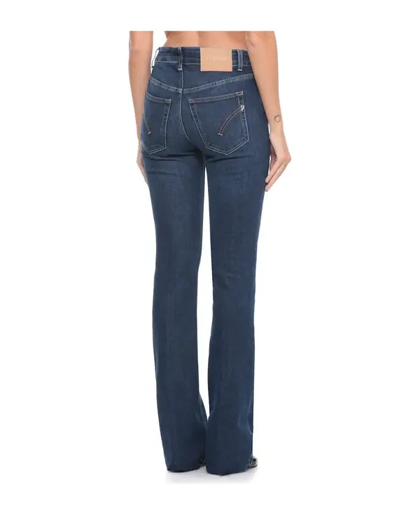 DONDUP Jewel Button Flared Jeans