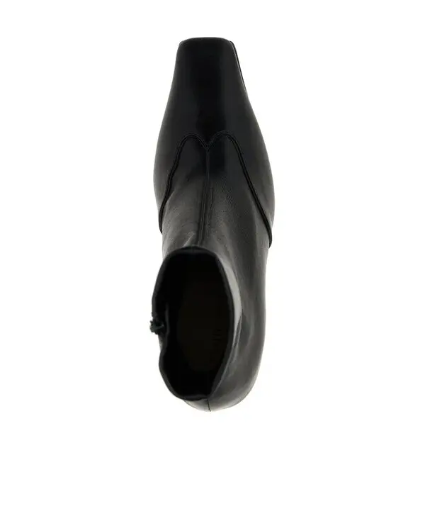 Khaite Nevada Square-toe Ankle Boots