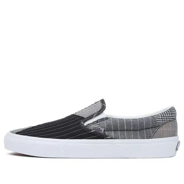 VANS Classic Slip-on Patchwork 'gray Black - Gray/black
