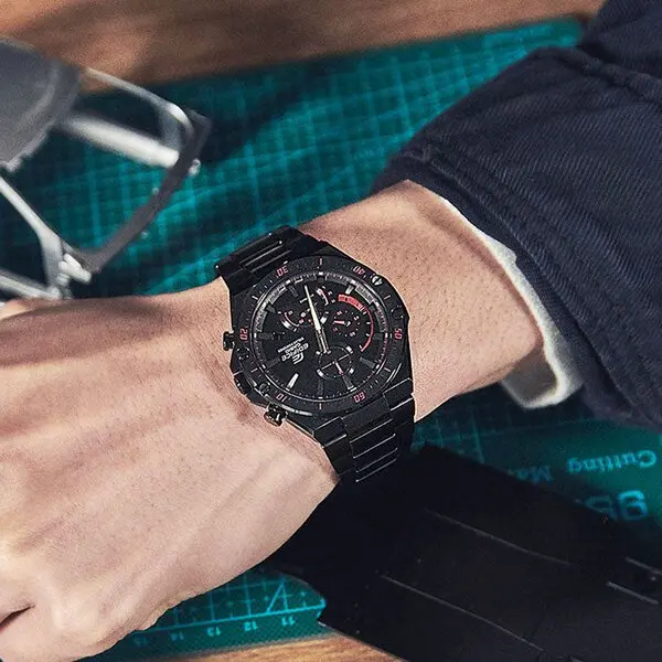 Casio Edifice Limited Edition Solar Powered Analog Watch With Sapphire Crystal