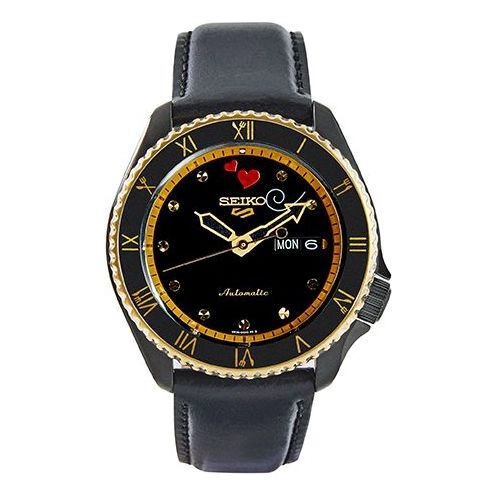 SEIKO X One Piece "sanji Regular Box" Automatic Watch - Black