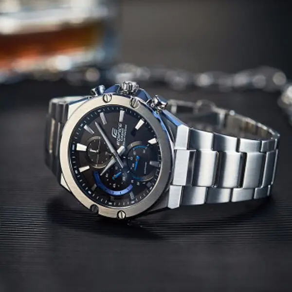 Casio Edifice Sapphire Crystal Solar Powered Analog Watch