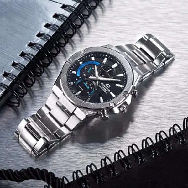 Casio Edifice Sapphire Crystal Solar Powered Analog Watch