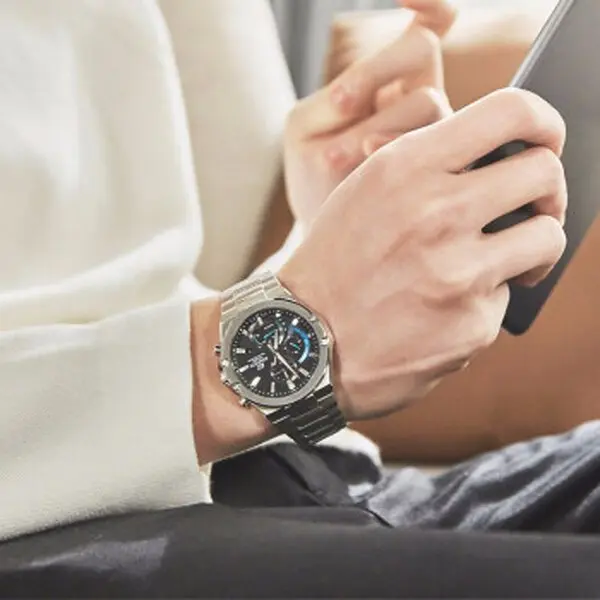 Casio Edifice Sapphire Crystal Solar Powered Analog Watch