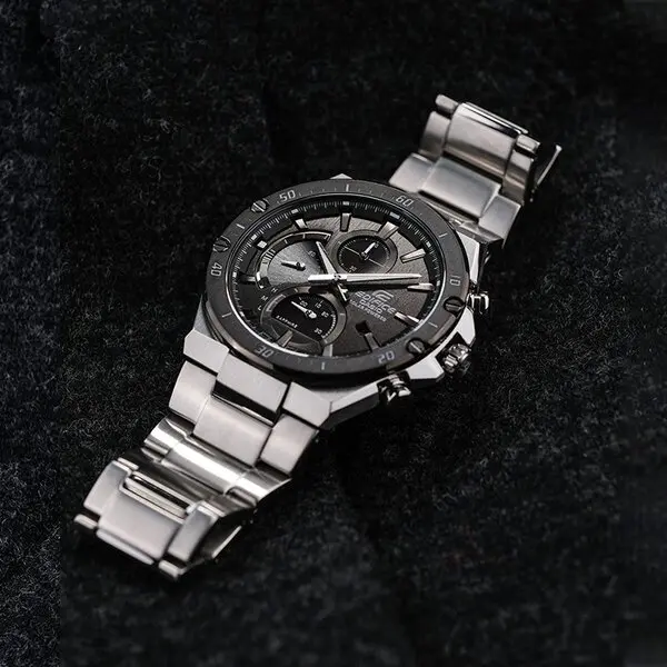 Casio Edifice Solar Powered Sapphire Crystal Analog Watch