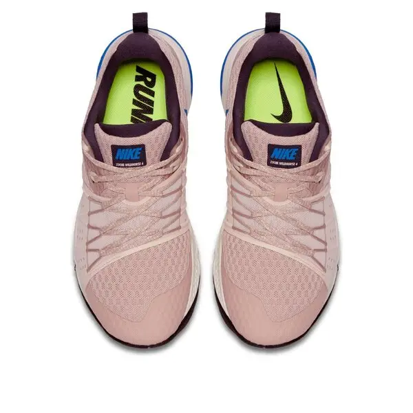 Nike Zoom Wildhorse 4 Trail Running Shoes - Pink/blue