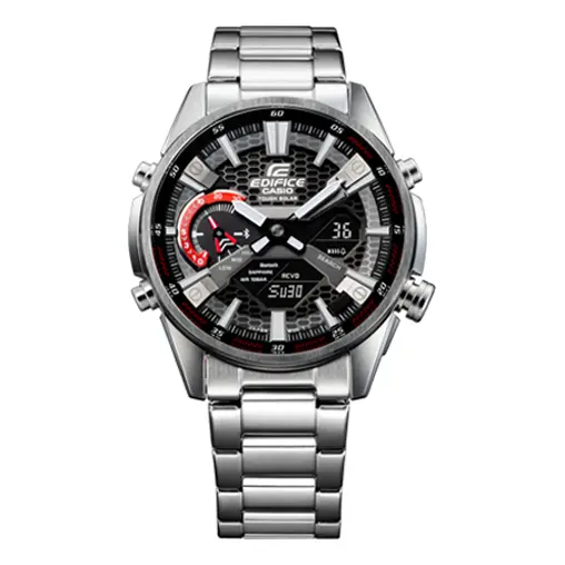 Casio Edifice Stainless Steel Solar Powered Bluetooth Watch