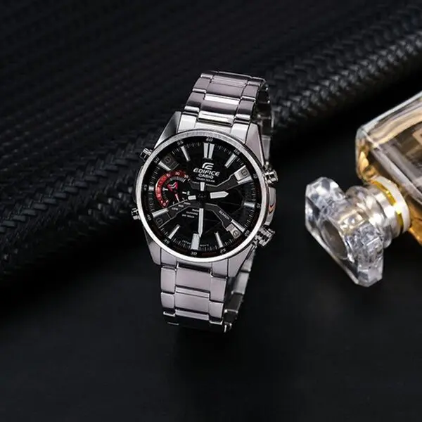 Casio Edifice Stainless Steel Solar Powered Bluetooth Watch
