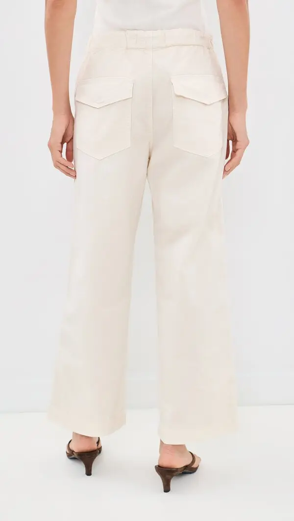 AMO Easy Drawstring Slouch Crop Trousers