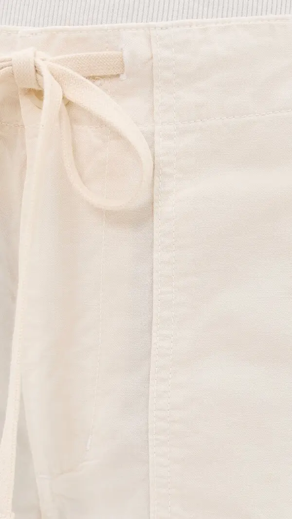 AMO Easy Drawstring Slouch Crop Trousers