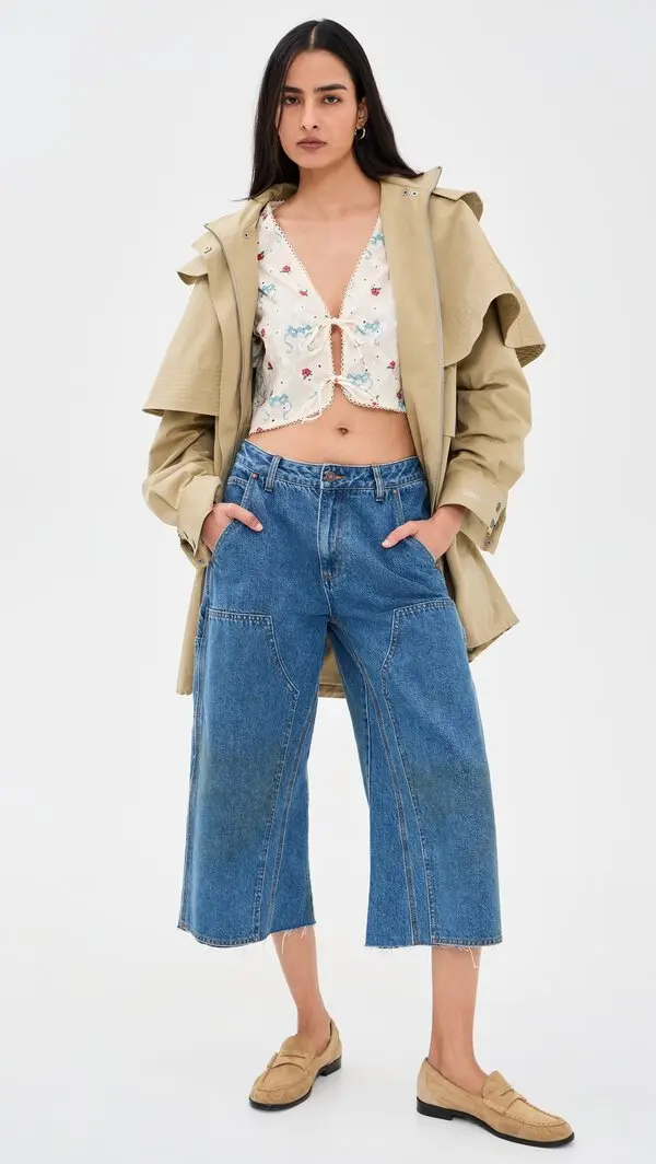 Sea Milene Denim Carpenter Culottes