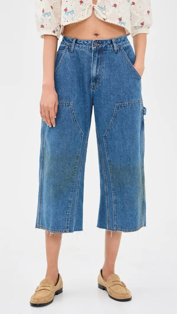 Sea Milene Denim Carpenter Culottes