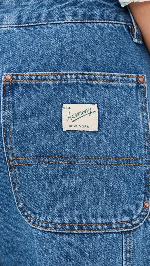 Sea Milene Denim Carpenter Culottes