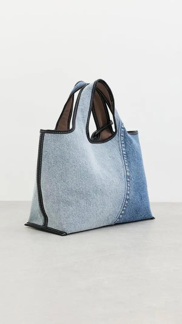 3.1 Phillip Lim Denim Mini Market Tote