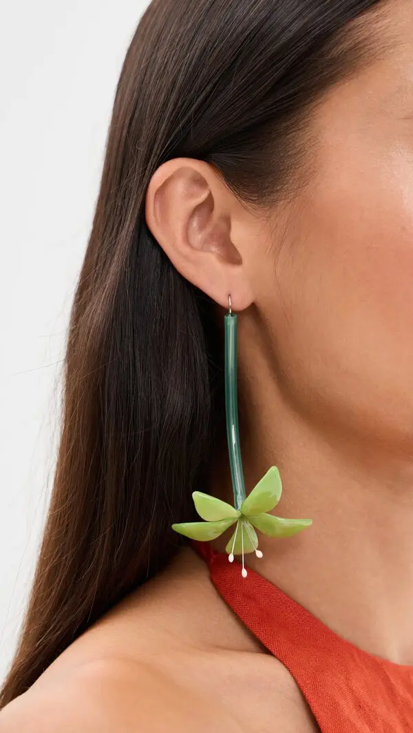 Tory Burch Curiosity Flower Earrings